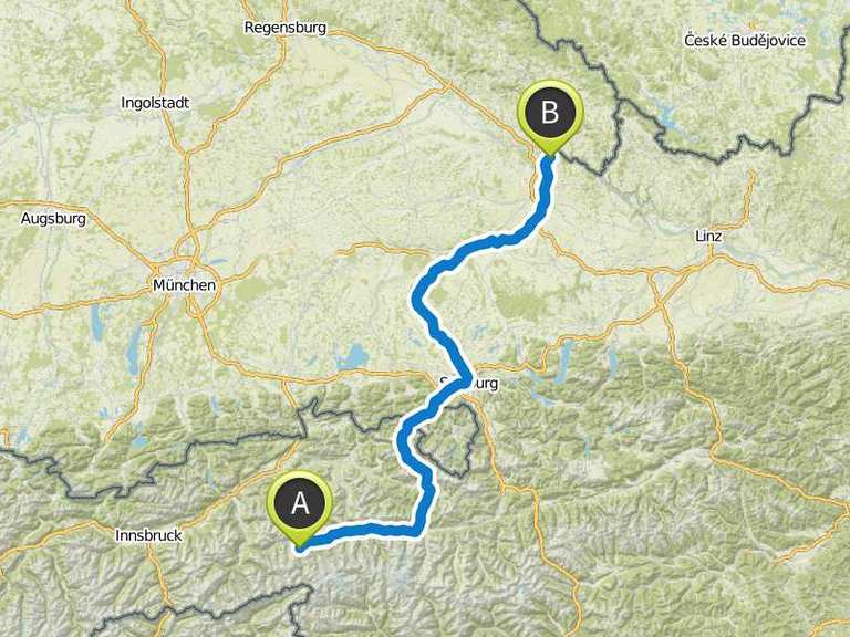 Tauernradweg | bike Tour | Komoot