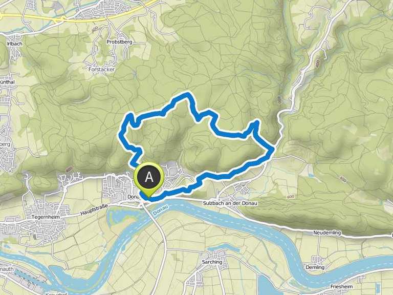 Regensburg Walhalla | Wanderung | Komoot