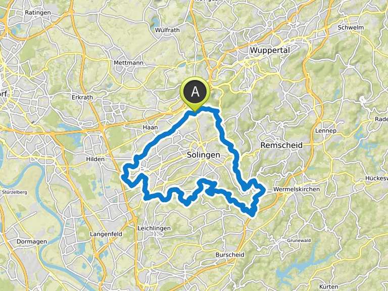 Klingenpfad (Solingen) | Wanderung | Komoot