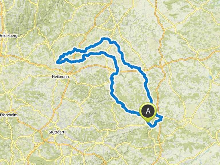 Kocher-Jagst-Radweg | Fahrradtour | Komoot