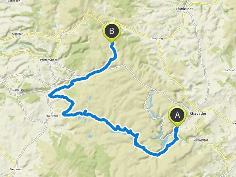 Stage 2: Elan Valley to Nant Rhys Bothy — Trans Cambrian Way | mountain ...
