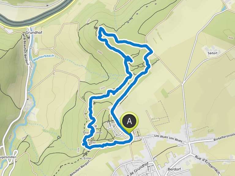 Berdorf B2 | hike | Komoot