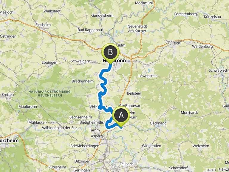 Etappe 5: Von Marbach am Neckar nach Heilbronn – Neckartal-Radweg ...