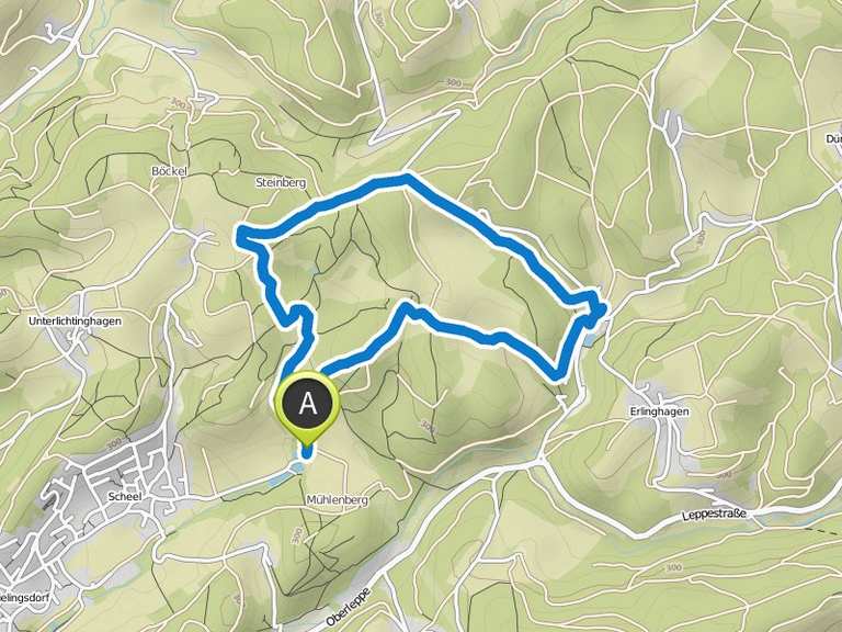 Burgruine Eibach und Torhaus – Schloss Gimborn Loop from Lindlar | hike ...