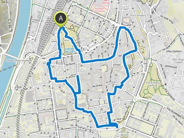 Stadtrundgang durch Trient | Wanderung | Komoot