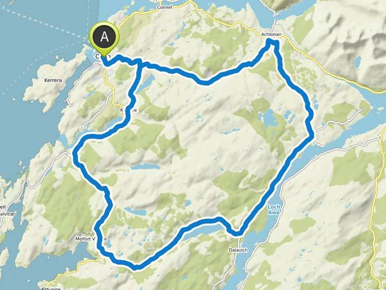 Oban Sportive Short Route - Oban/Taynuilt | road ride | Komoot