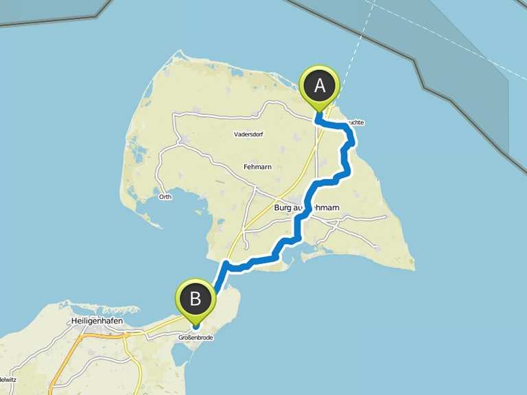 Ostseeküstenradweg - Etappe 10 - Puttgarden nach Großenbrode | bike ...