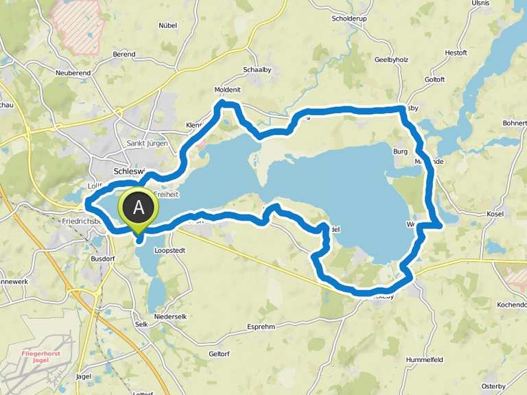 Tour 5 - Wikinger Törn Schleswig um die Schlei | Fahrradtour | Komoot