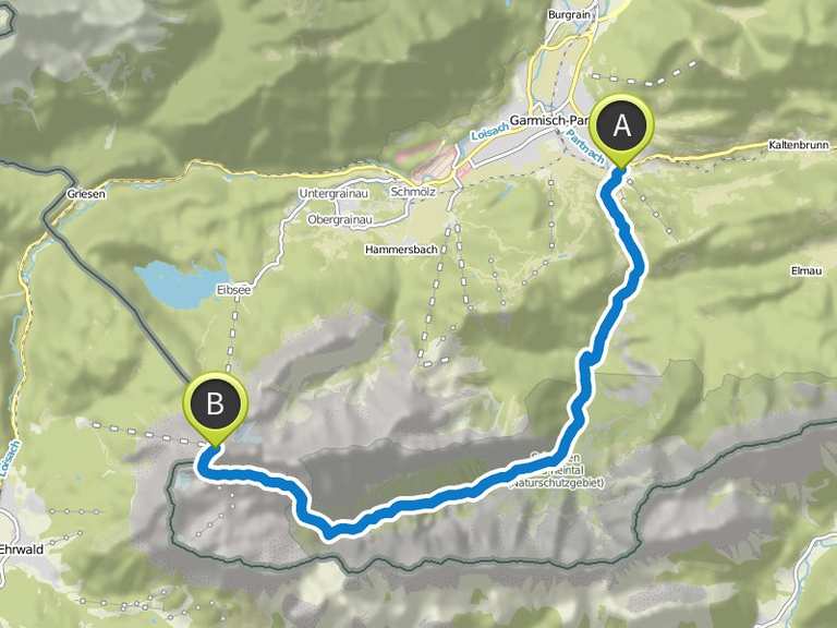 Zugspitze durch die Partnachklamm | hike | Komoot