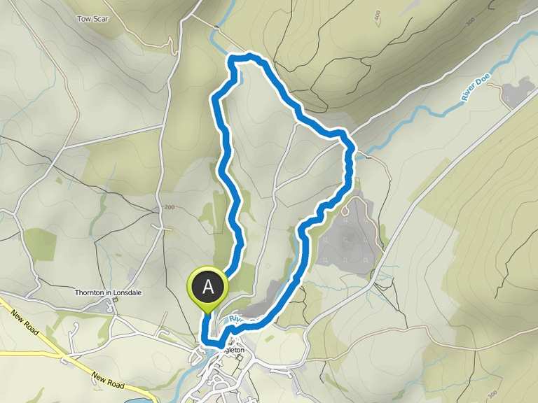 Ingleton Waterfall Trail - Yorkshire Dales | hike | Komoot