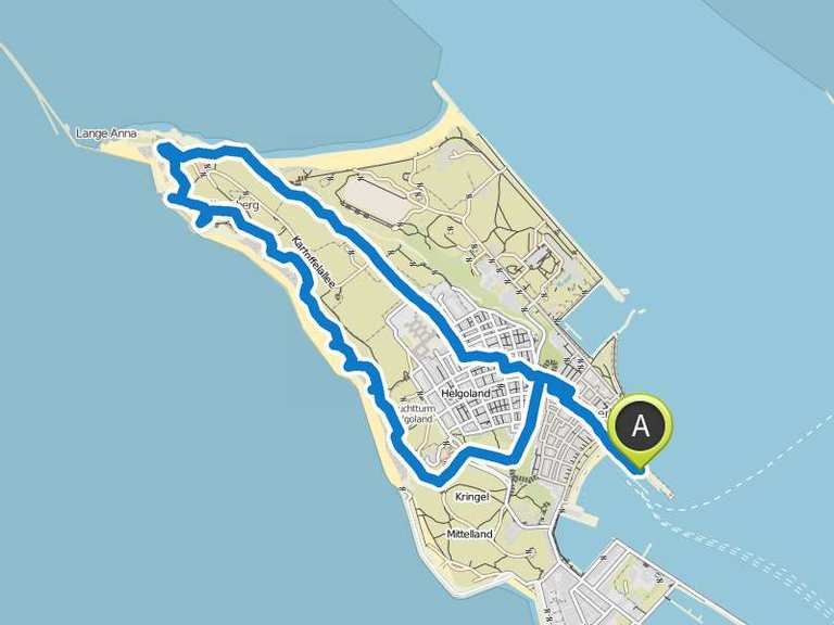 Rundgang über Helgoland | Wanderung | Komoot