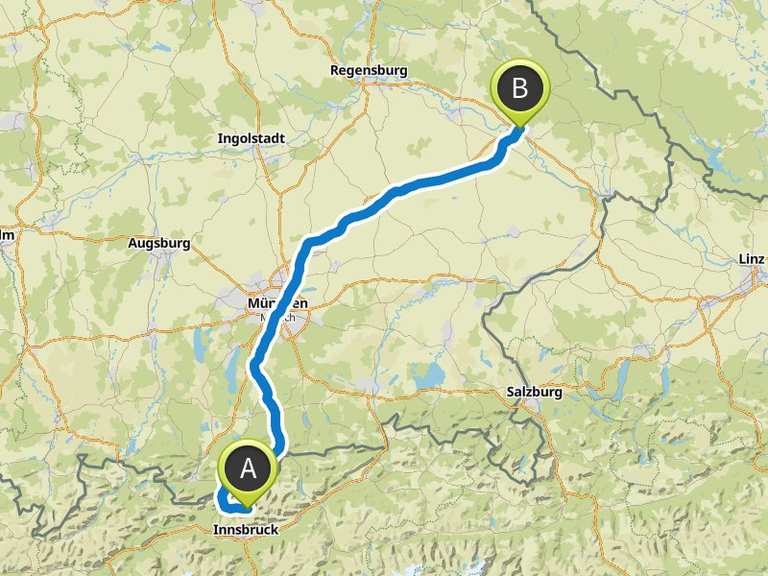 Isarradweg (5 Etappen) – Radeln an Flüssen und Seen | bike Tour | Komoot