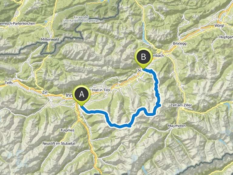 Inntaler Höhenweg (6 Etappen) – Great Walks in Tirol | hike | Komoot