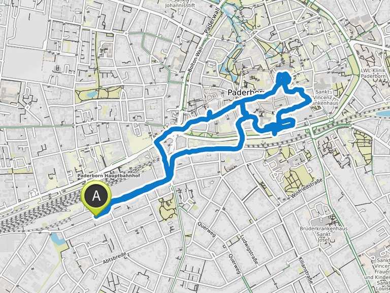 Gaukirche St. Ulrich und ... in PB am 14.12.21 | hike | Komoot