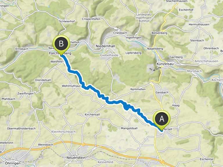 Kupferwanderung (Kupferzell - Forchtenberg) | hike | Komoot