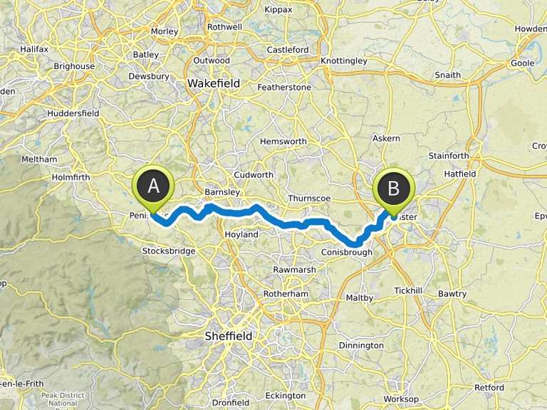 Stage 4: Penistone to Doncaster – the Trans Pennine Trail | bike Tour ...
