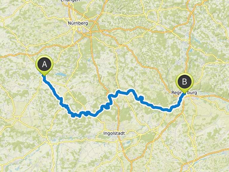 Altmühltal-Radweg | Fahrradtour | Komoot