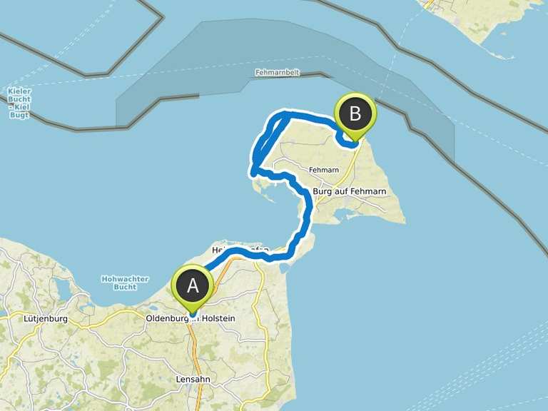 Etappe 5: Von Oldenburg nach Puttgarden – Ostseeküstenradweg | bike ...