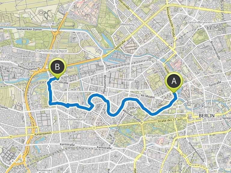 Am Ufer der Spree quer durch Berlin – S-Bahn Berlin | Wanderung | Komoot