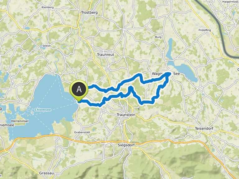 Chiemsee-Waginger See-Radweg | Fahrradtour | Komoot