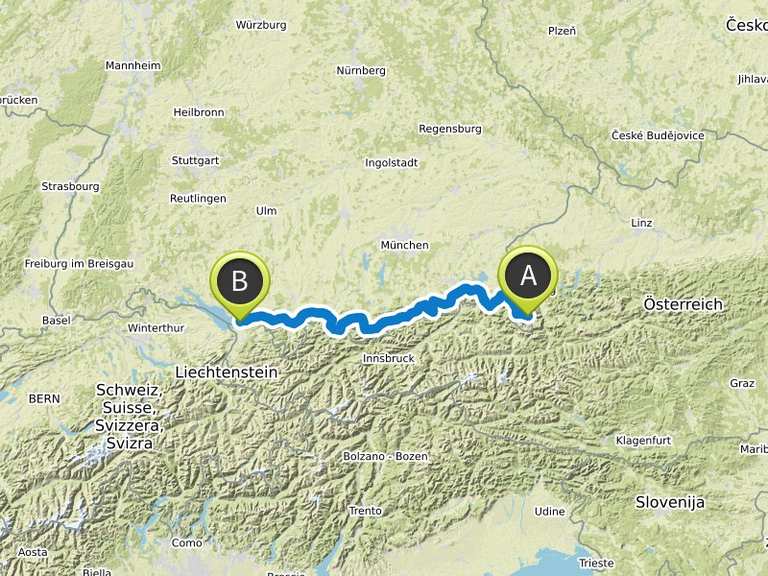 Deutsche Alpenstraße: 4-Tages-Tour für Rennradfahrer | road ride | Komoot