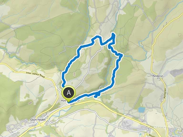 Waterfall Country - Pontneddfechan and Sgwd yr Eira | hike | Komoot