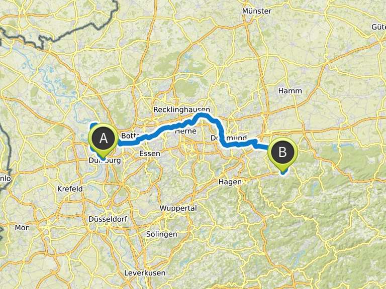 Emscherradweg | Fahrradtour | Komoot