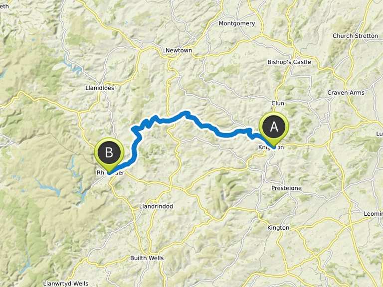 IMBA Trans-Cambrian Way Section 1 | mountain bike ride | Komoot