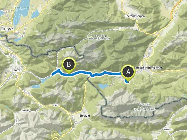 Von Grainau zum Plansee und zurück | bike Tour | Komoot