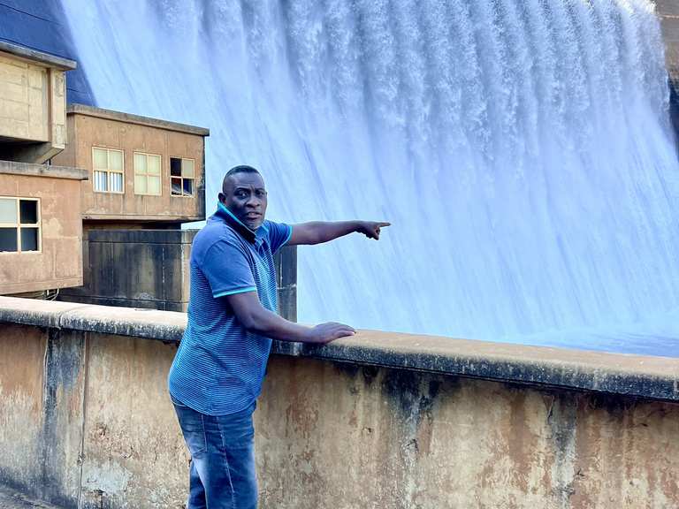 Inside the dam wall, thanks to Erick 😉 | hike | Komoot