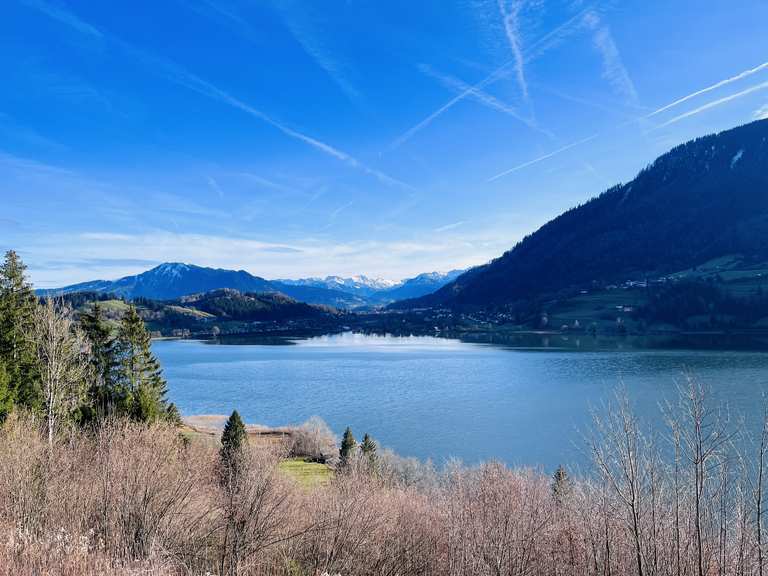 AUSSERHALB der Weidezeit: Großer Alpsee - Juget-Alpe - Köpfle (1024m ...