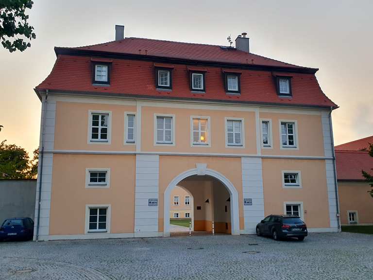 Ammelshain: Dorfkirche, Schloss, Steinbruch, Klinga: alte Mühle, Teiche ...