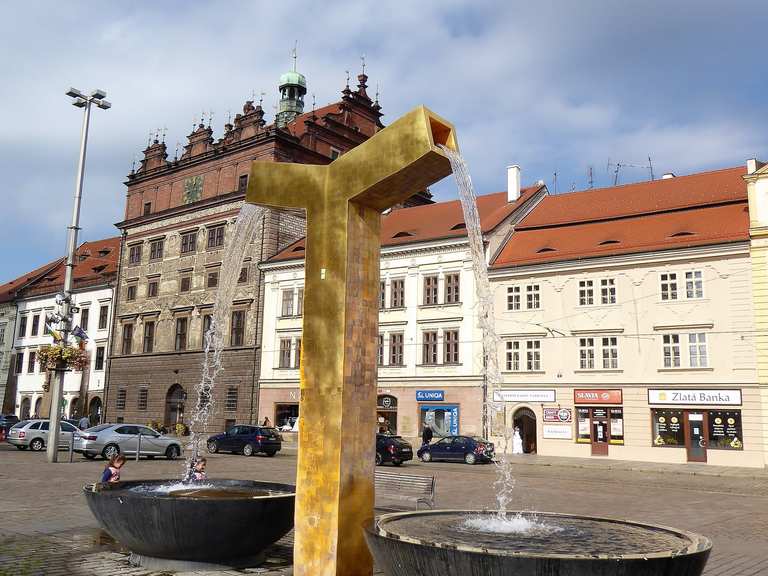 🇨🇿 Pilsen - Stadtrunde, Doosan Arena (Viktoria Pilsen vs FCB) 12.10.22 ...