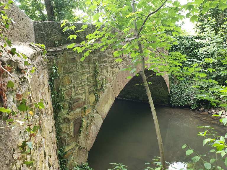 Stutensee-Blankenloch-Büchig: Pfinz, Pfinz-Entlastungskanal | Wanderung ...