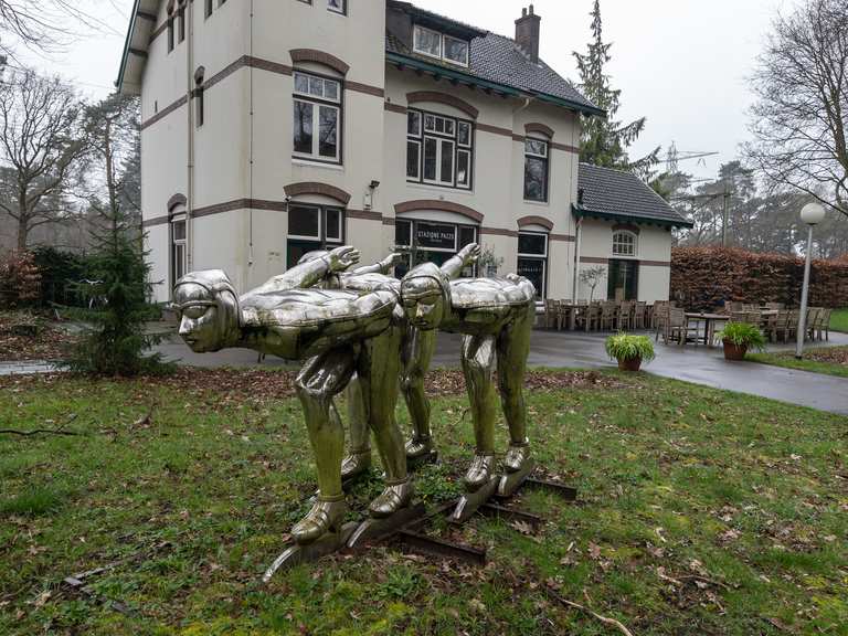 station Soest-Zuid naar station Den Dolder via De Stompert | Wanderung ...