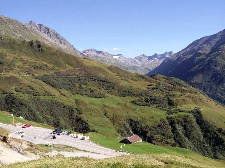 Andermatt - Oberalppass - Tomasee / Rheinquelle - Disentis ...