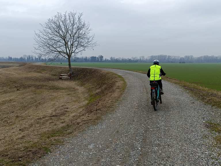 Sul Po con Anna | giro in bici da gravel | komoot