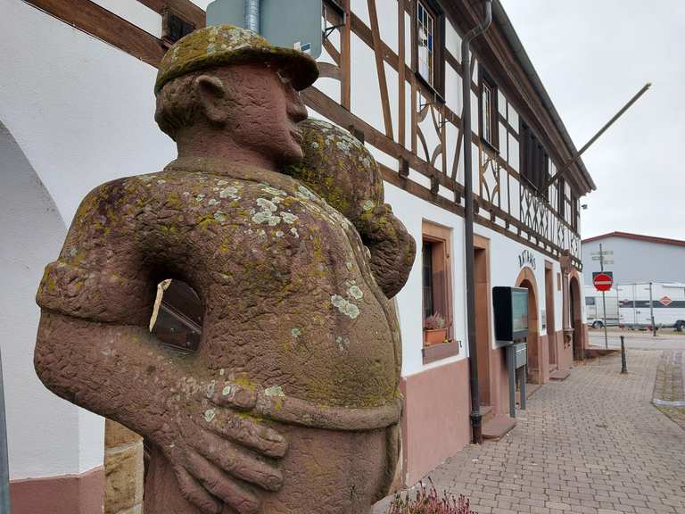 Ellmendingen - Pfinz, Wald und Wiesen Runde | Wanderung | Komoot